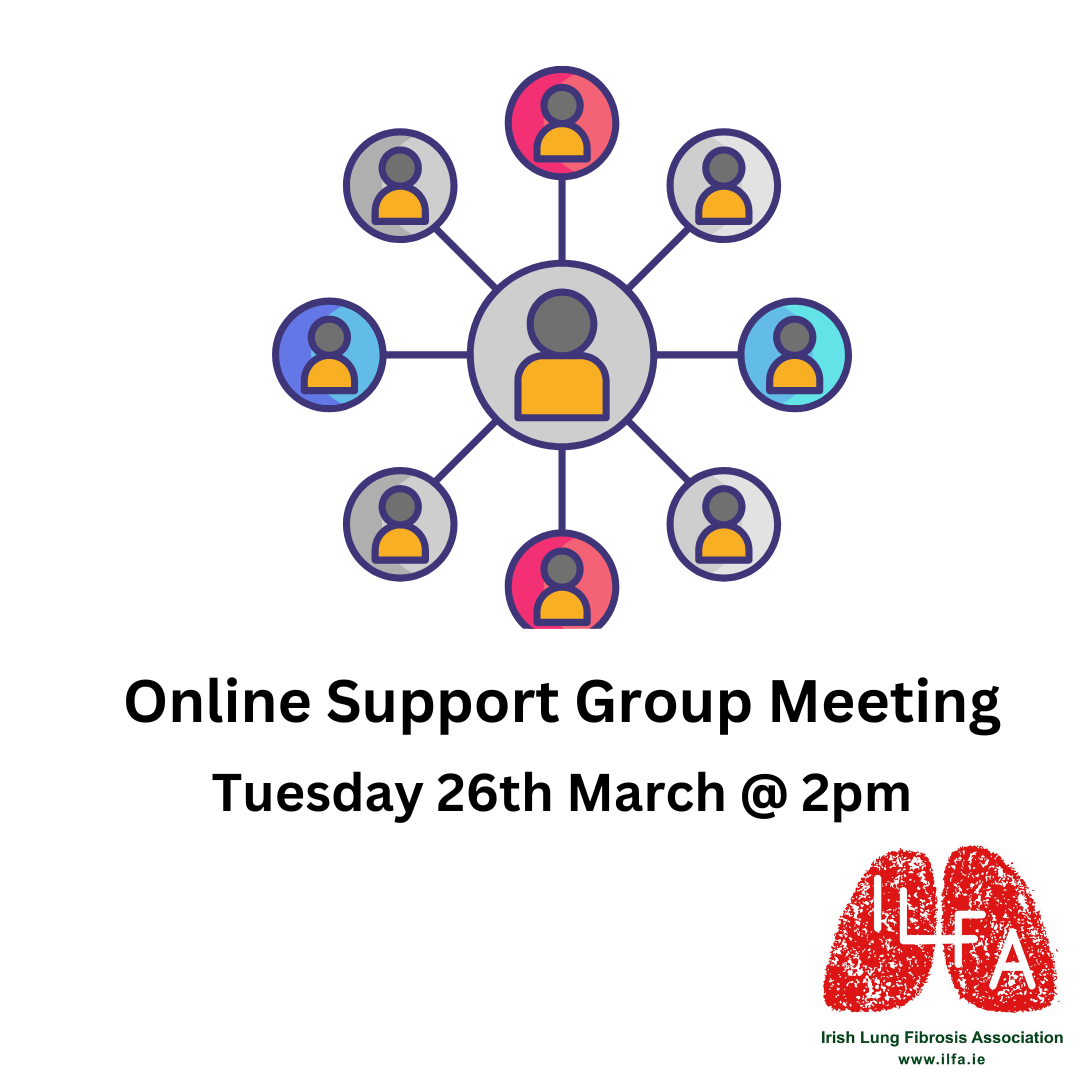 Online Patient Support Group Meeting - Irish Lung Fibrosis Association